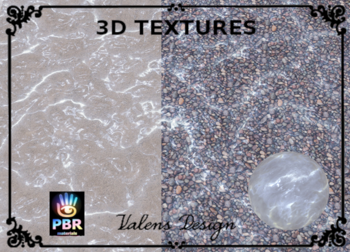 Second Life Marketplace - 5 Seamless PBR Materials realistic rough ...