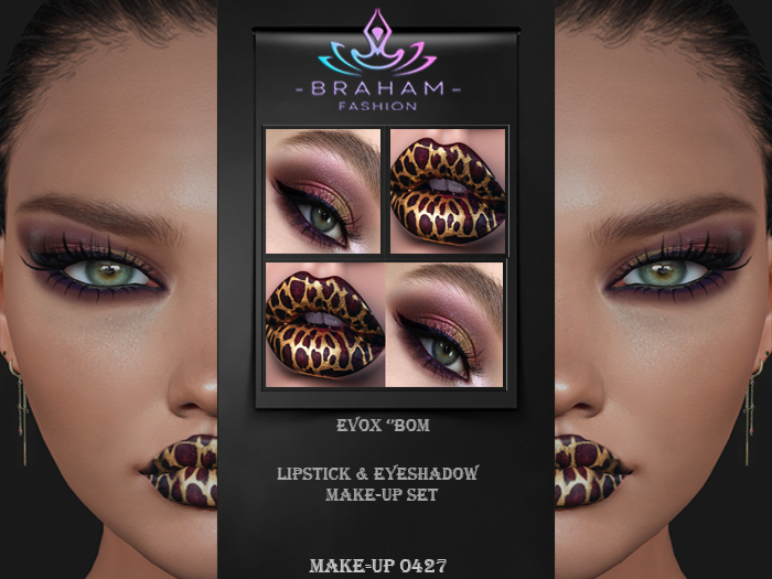 Second Life Marketplace - '' Braham Fasihon ''Make Up EvoX ''Bom'' 0427