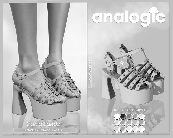 Second Life Marketplace - Analogic - Cania Sandal DEMO