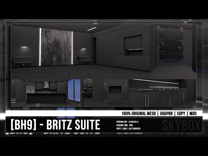 Second Life Marketplace - [BH9] - 'Britz Suite' Skybox