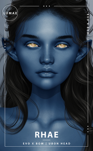 Second Life Marketplace - LUMAE Fantasy Skins Vol 1 : EVO X - AZURE ...