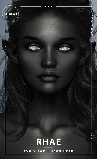 Second Life Marketplace - LUMAE Fantasy Skins Vol 1 : EVO X - SHADOW ...