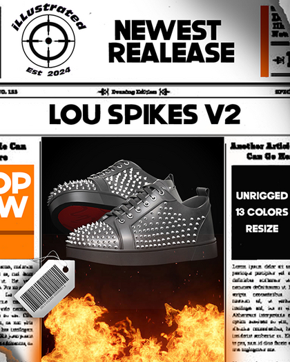Second Life Marketplace - !~iLLustrated~ Lou Spikes V2 - FP - Unpacker