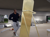 Second Life Marketplace - PBR Standing Mirror - Scuffed Gold PBR texture