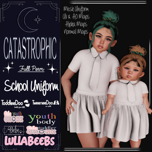 Second Life Marketplace - ***School Uniform FULL PERM *** - DEMO