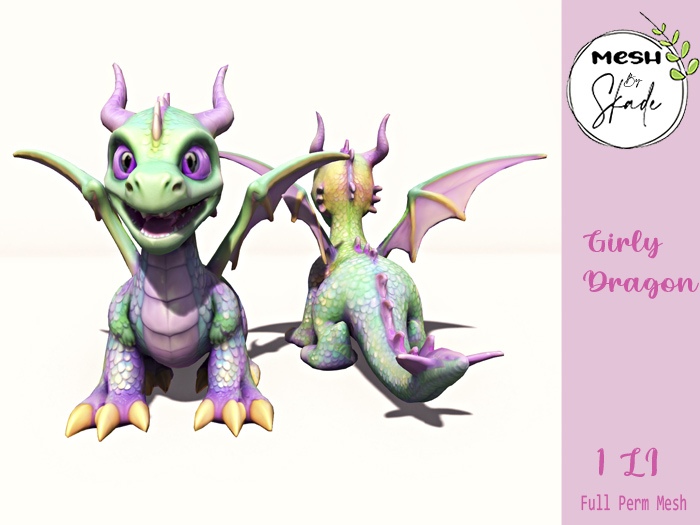 Second Life Marketplace - MBS - Girly Dragon FP