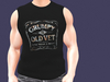 Second Life Marketplace - Grumpy vet sleeveless t-shirt - Legacy m