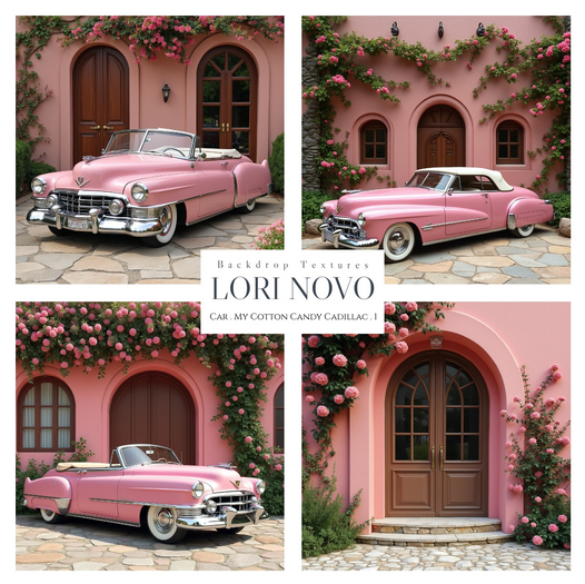Second Life Marketplace - LORI NOVO . Car . My Cotton Candy Cadillac . 1