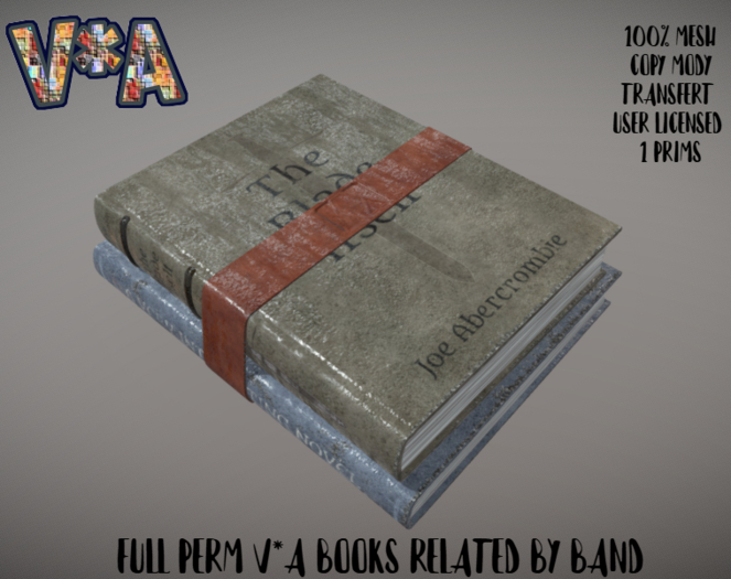 Second Life Marketplace - FULL PERM V*A BOOKS RELATED BY BAND