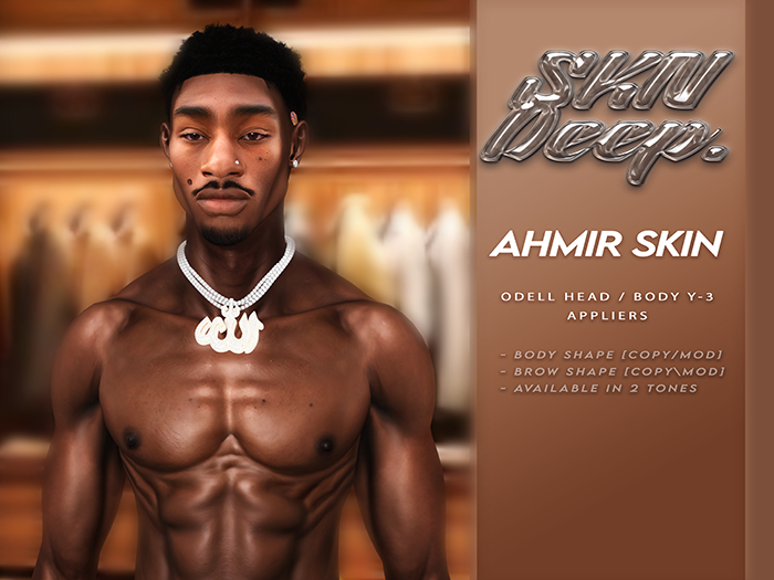 Second Life Marketplace - SKIN DEEP // AHMIR - 006