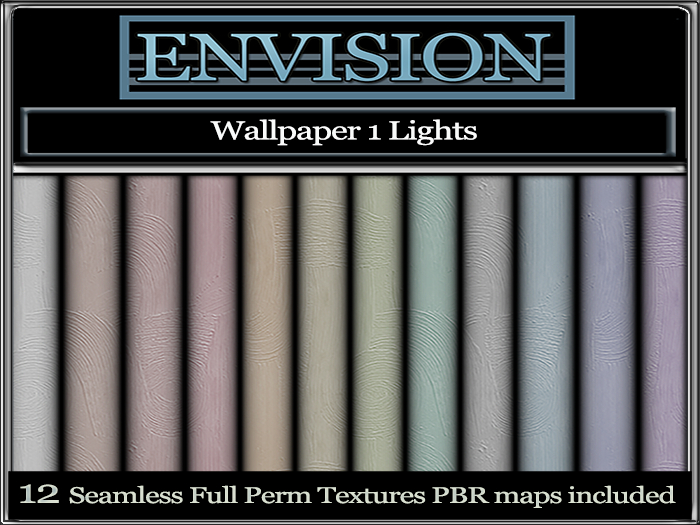 Second Life Marketplace - Envision!Wallpaper 1 Lights ( boxed)