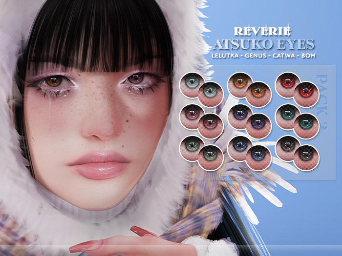 Second Life Marketplace - [REVERIE] Atsuko Eyes #2