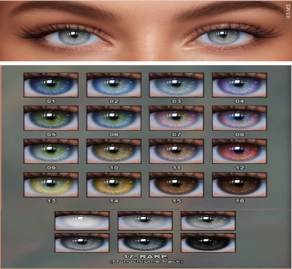 Second Life Marketplace - AG. Sublime Eyes Gacha - Omega - 11