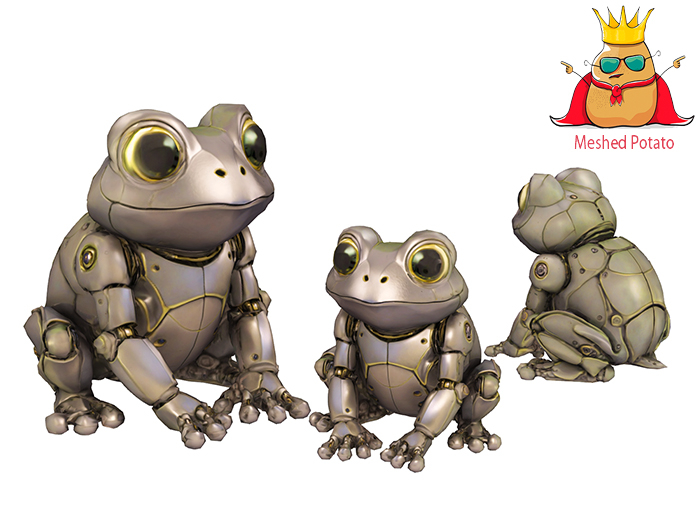 Second Life Marketplace - Cyber Frog Full Perm