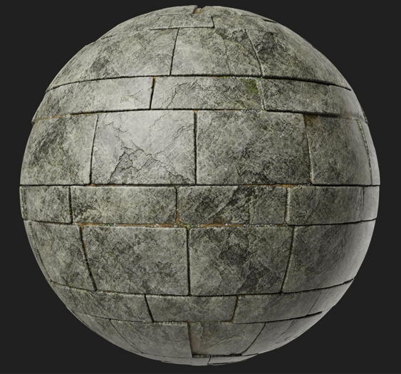Second Life Marketplace - ME PBR MD Tiles089_2K- Broken Grey Medieval ...