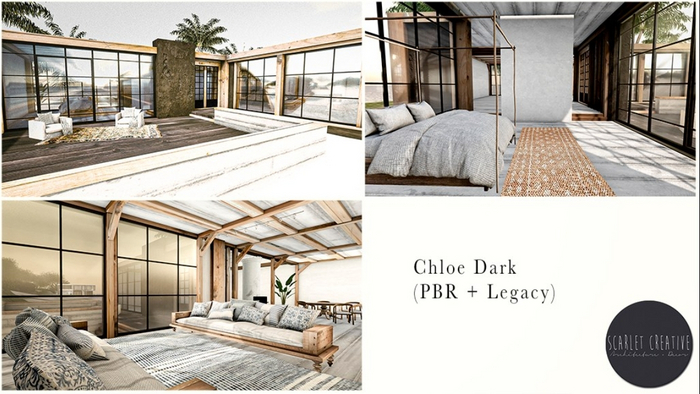 Second Life Marketplace - Scarlet Creative Chloe House PBR and Legacy ...