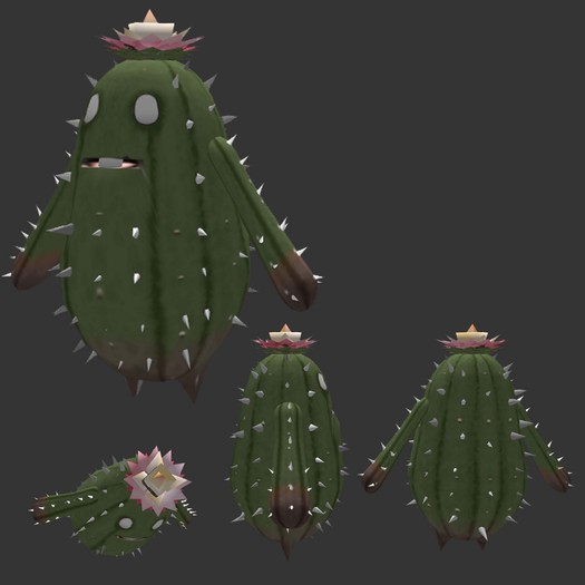 Second Life Marketplace - Flowering Cactoid