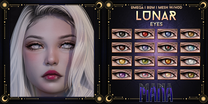Second Life Marketplace - Mana. // Lunar Eyes