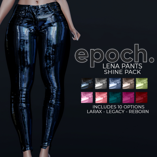 Second Life Marketplace - epoch - [pack] - lena - pants - liquid