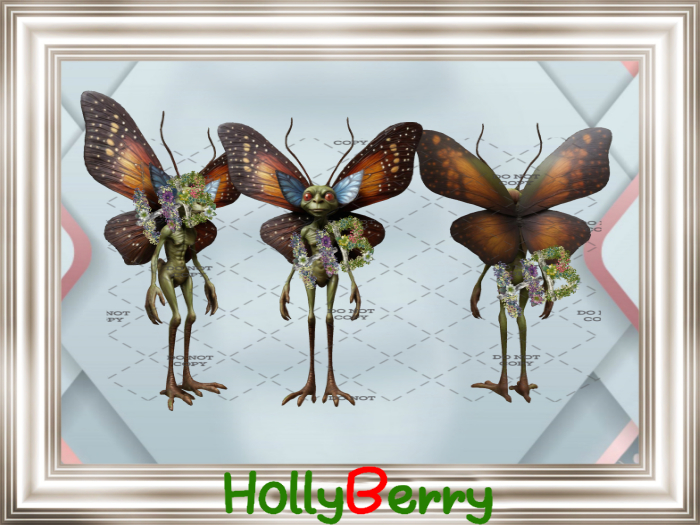 Second Life Marketplace - HB: Butterfly Goblin Statue FuLL PERM