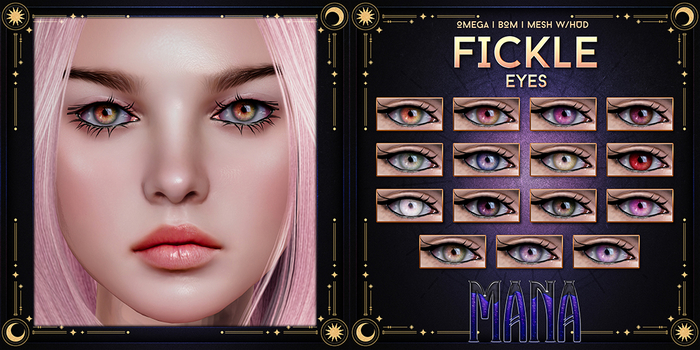 Second Life Marketplace - Mana. // Fickle Eyes