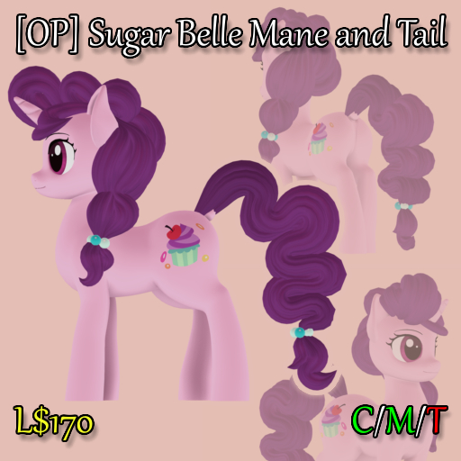 Second Life Marketplace - [OP] Sugar Belle Mane and Tail