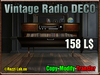Second Life Marketplace - Vintage Radio DECO