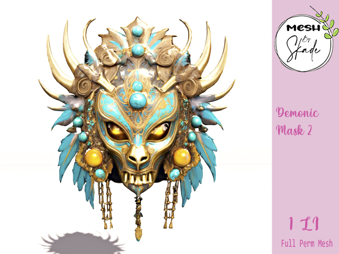 Second Life Marketplace - MBS - Demonic Mask 2