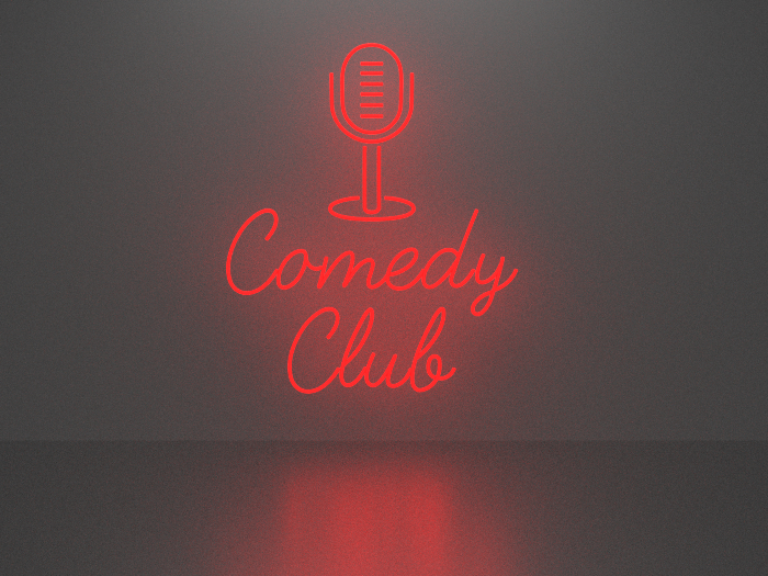 Second Life Marketplace - Comedy Club neon sign Full Permission