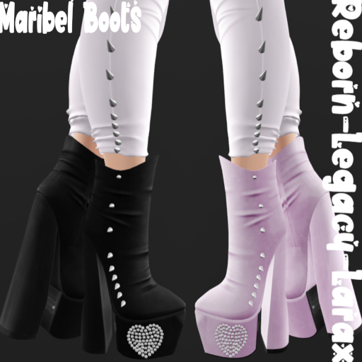 Second Life Marketplace - {Chaotic} Maribel Boots {Add me} {DEMO}