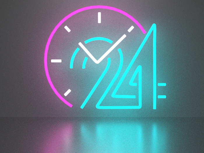 Second Life Marketplace - Watch neon sign Full Permission