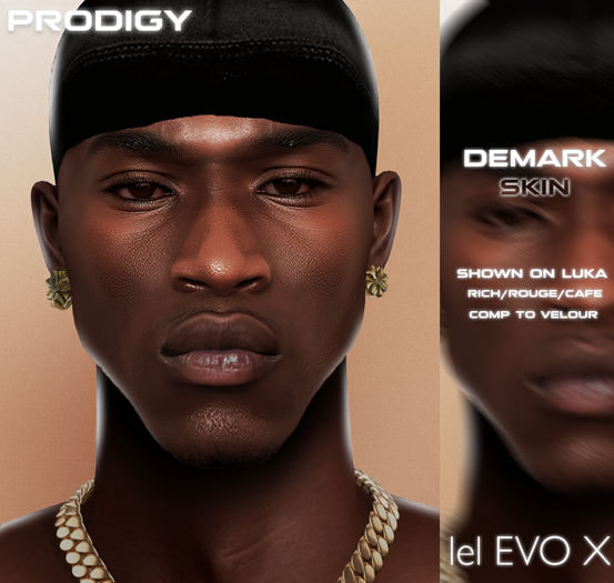 Second Life Marketplace - PRODIGY: DEMARK EVO X SKIN (DEMO)
