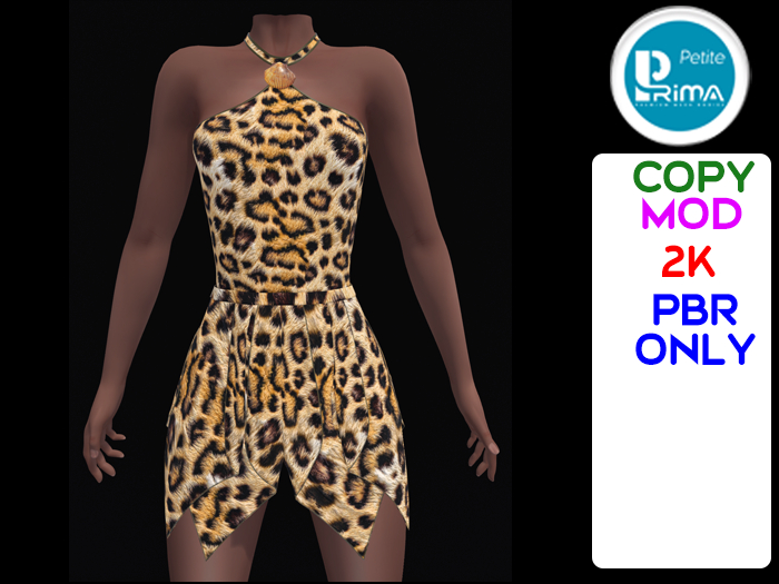 Second Life Marketplace - Betty-Rubble-Outfit-Leopard-5