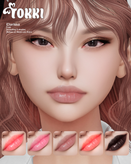 Second Life Marketplace - .Tokki. // Clarissa Lips Gift