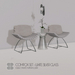 Second Life Marketplace - 8 Compox Set PBR - WHITE SILVER GLASS