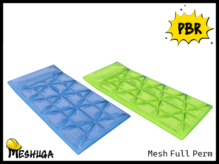 Second Life Marketplace - Meshuga PBR Inflatable Pool Mattress FULL ...