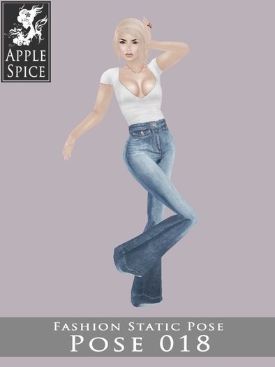 Second Life Marketplace - Apple Spice - Fashion Pose 018