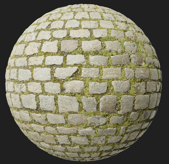 Second Life Marketplace - ME PBR MD PavingStones131_2K Medieval Old ...