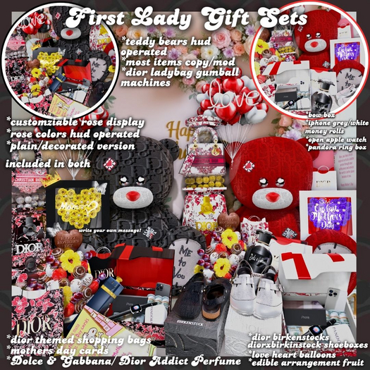 Second Life Marketplace - First Lady Gift Set - White
