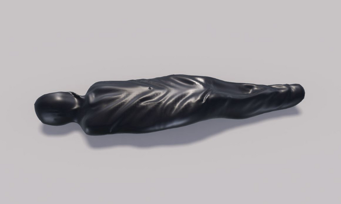 Second Life Marketplace - Corpse in Black Body Bag – PBR Mesh Horror Prop