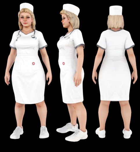 Second Life Marketplace - NURSE 6 COPY MOD 2 PRIM