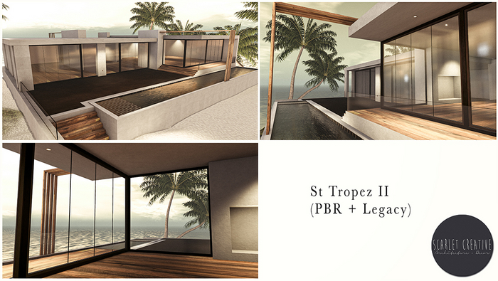 Second Life Marketplace - Scarlet Creative St Tropez II (PBR)
