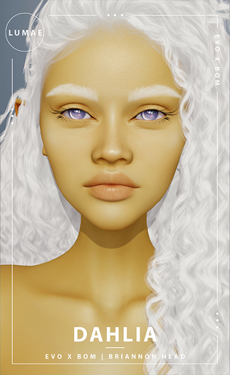 Second Life Marketplace - LUMAE Fantasy Skins Vol 1: EVO X - SOLARIS ...