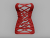 Second Life Marketplace - :TTC: - Twistys Sugar Dress(Solid) - Red