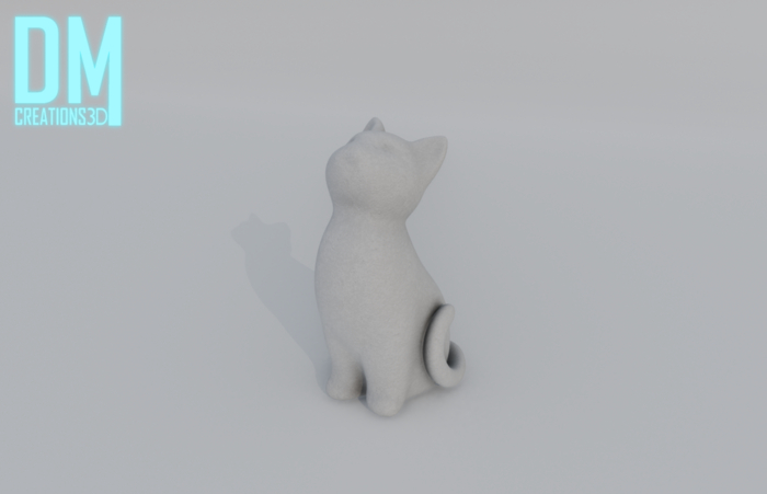 Second Life Marketplace - Cat Statue A01 Full Perm Mesh