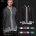 Second Life Marketplace - amias - JAIDEN jacket M cocoa