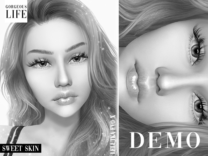 Second Life Marketplace - GorgeousLIFE - Sweet Skin LeLutka EVO X (DEMO)