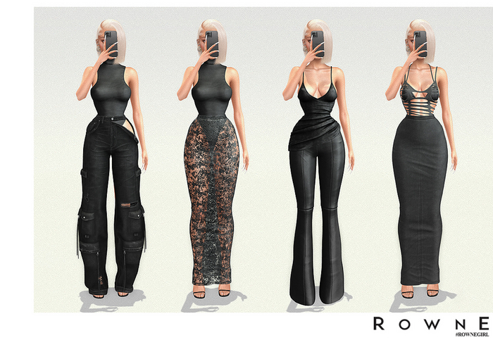Second Life Marketplace - Rowne.Ave Sleeveless Bodysuit - Demo