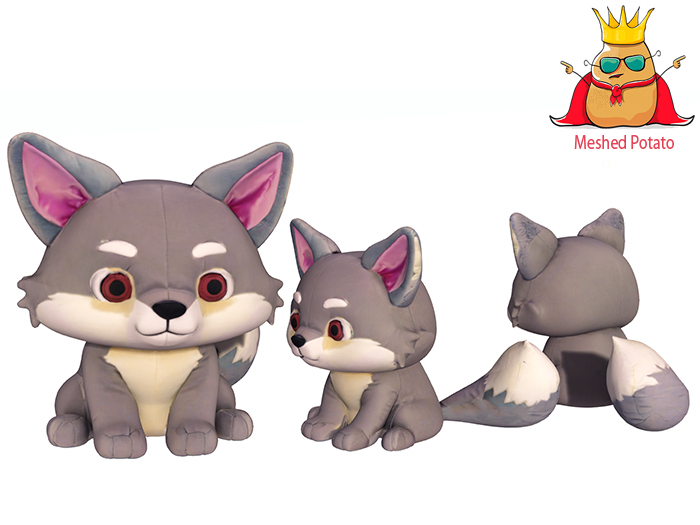 Second Life Marketplace - Wolf Plushie Full Perm