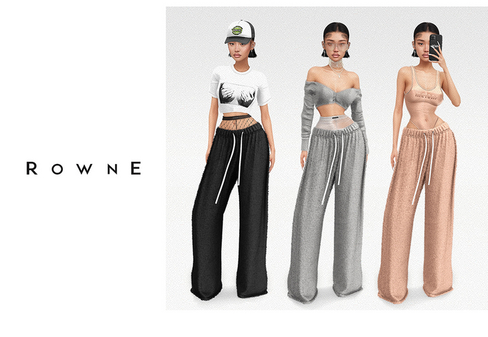 Second Life Marketplace - Rowne.Ziv Soft Joggers - Demo